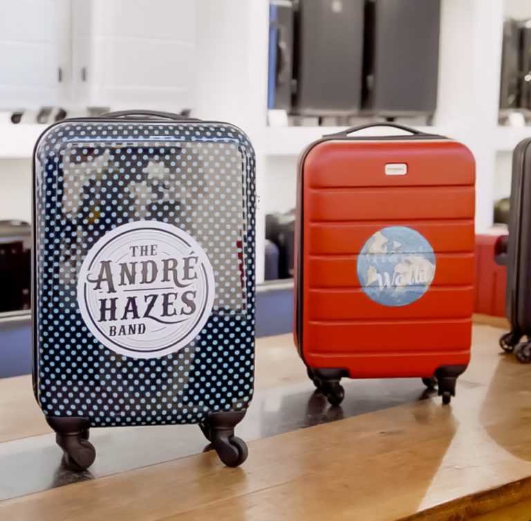 Customized Suitcase Printing Service by PRINCESS TRAVELLER - D-BRIDGE